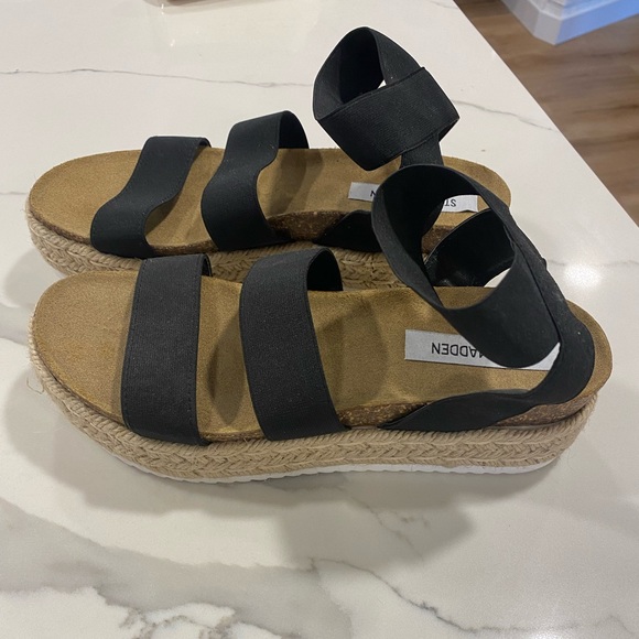 Steve Madden | Shoes | Steve Madden Platform Strappy Sandals | Poshmark